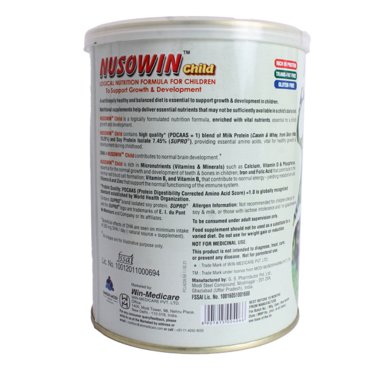 Nusowin Child Chocolate Powder 200 gm Price, Uses, Side Effects ...