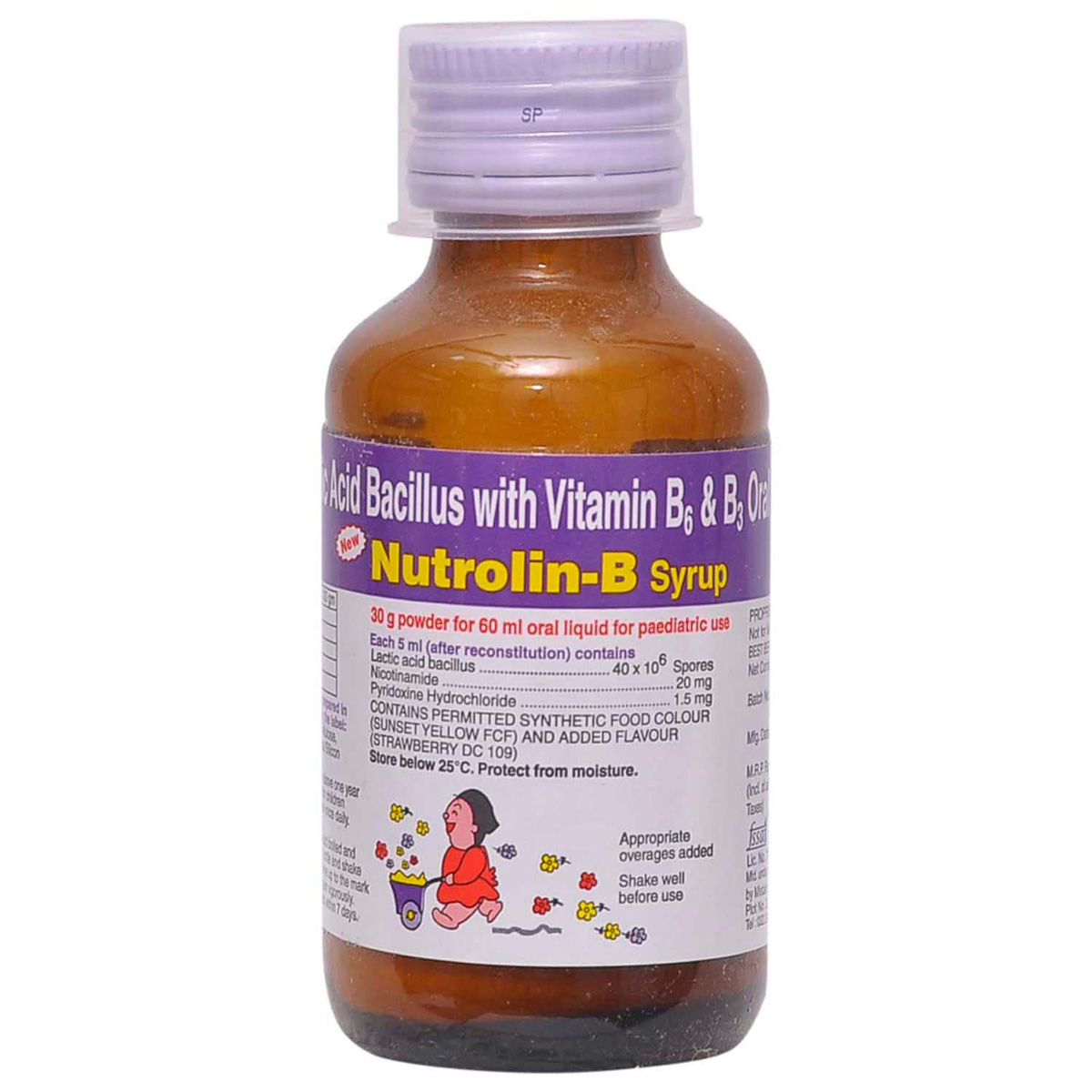 Nutrolin-B Syrup | Uses, Side Effects, Price | Apollo Pharmacy