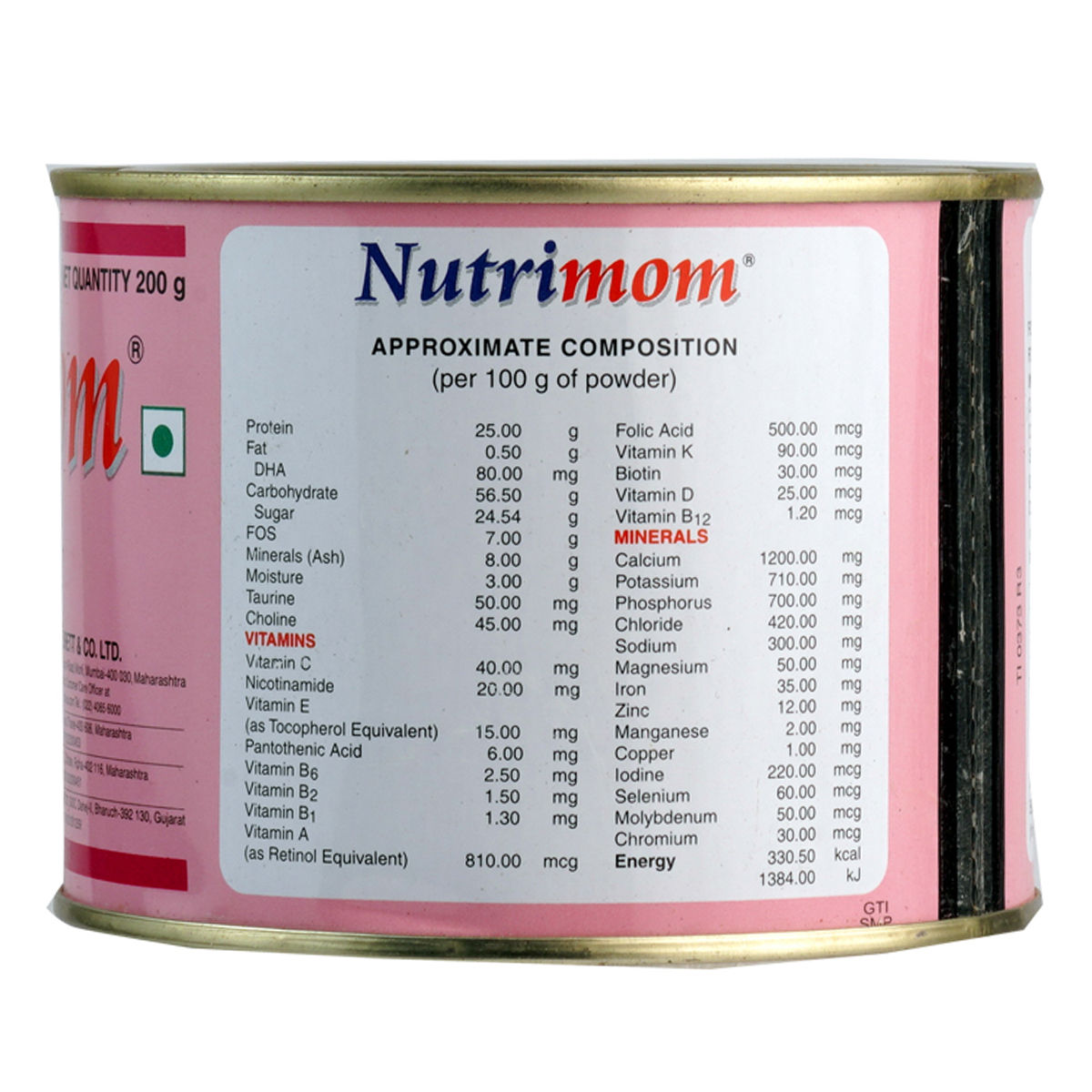 Nutrimom Powder 200 gm Price, Uses, Side Effects, Composition - Apollo ...