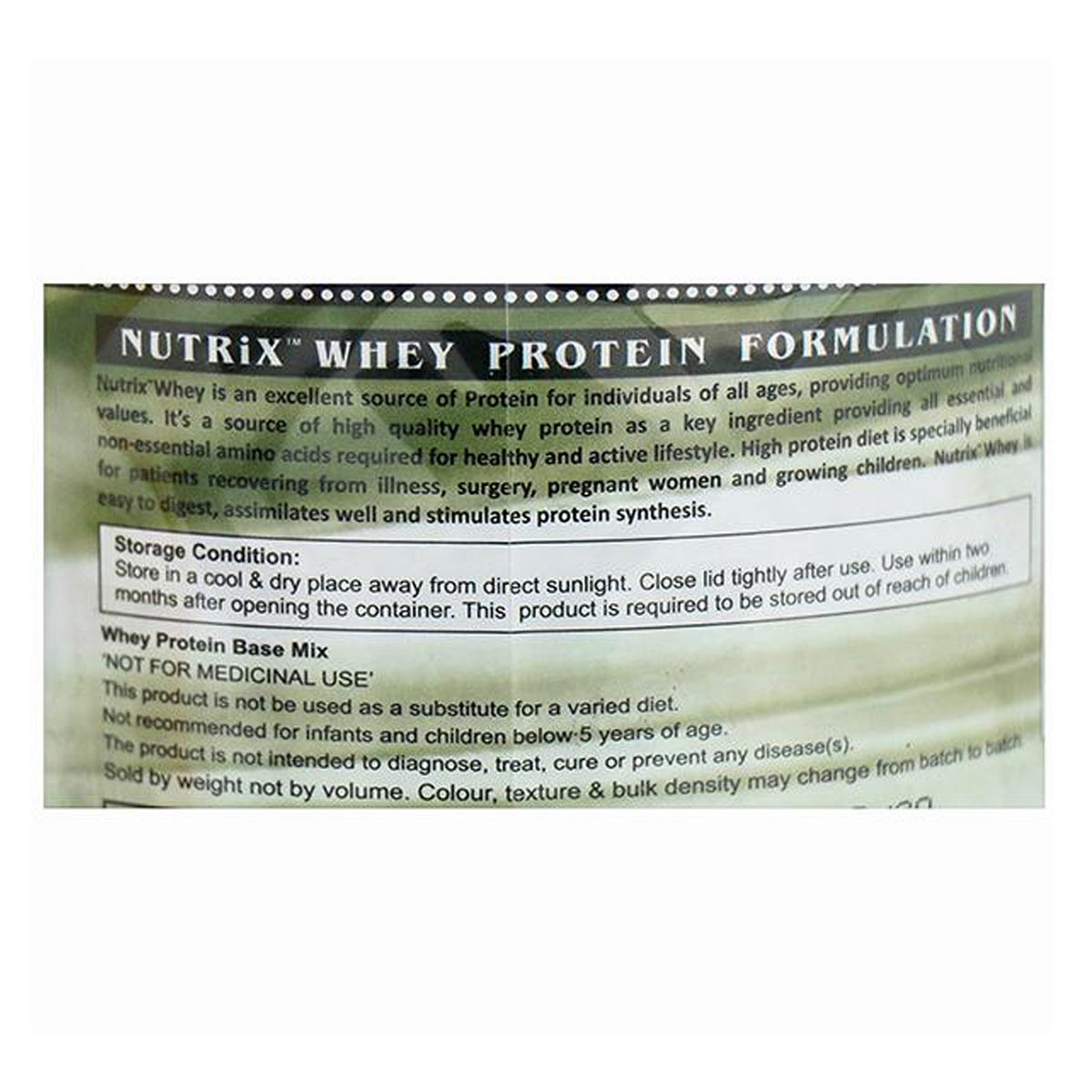 Buy Nutrix Whey Protein Powder, 1 kg | 19 Minutes Delivery | Apollo ...