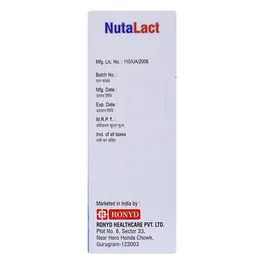 Nutalact Syrup | Uses, Side Effects, Price | Apollo Pharmacy