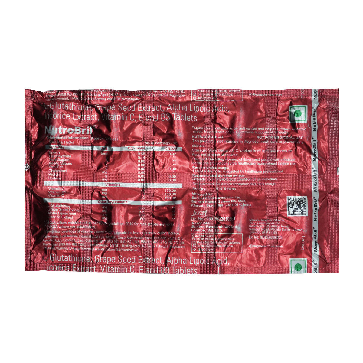 Nutrobril Tablet | Uses, Side Effects, Price | Apollo Pharmacy