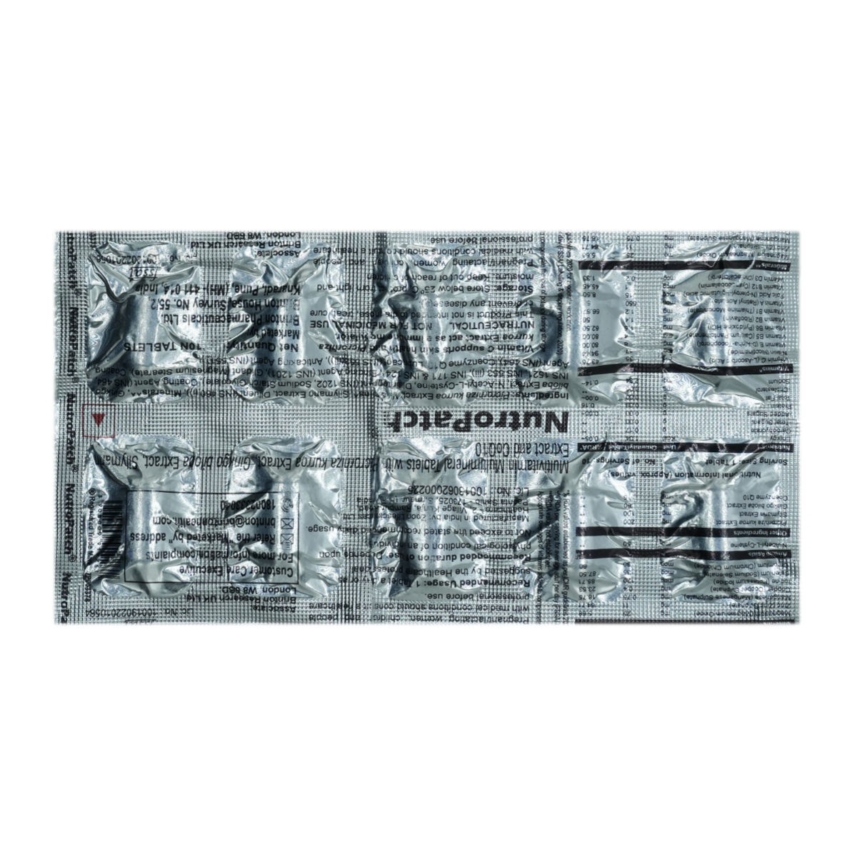 Nutropatch Tablet 10's Price, Uses, Side Effects, Composition - Apollo ...