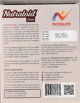 Nutraloid Slim Choco Powder | Uses, Side Effects, Price | Apollo Pharmacy