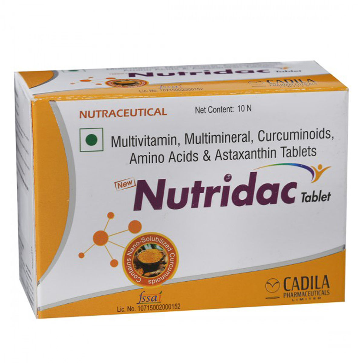 Nutridac New Tablet | Uses, Side Effects, Price | Apollo Pharmacy