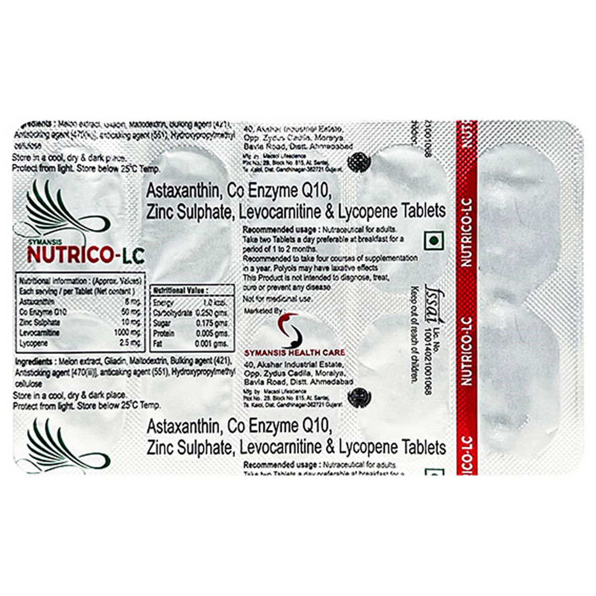 Nutrico-LC Tablet | Uses, Side Effects, Price | Apollo Pharmacy