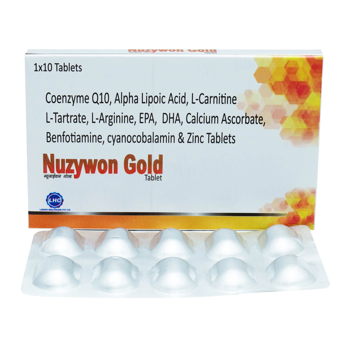 Buy Nuzywon Gold Tab | 19 Minutes Delivery | Apollo Pharmacy