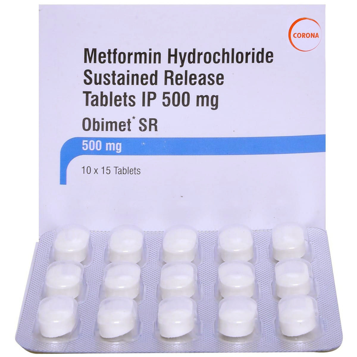 Obimet SR 500 mg Tablet 15's Price, Uses, Side Effects, Composition ...