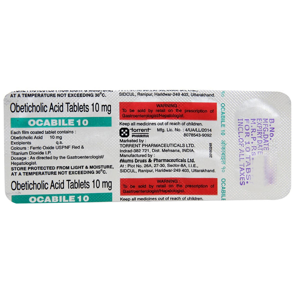 Ocabile 10 Tablet 10's Price, Uses, Side Effects, Composition - Apollo ...