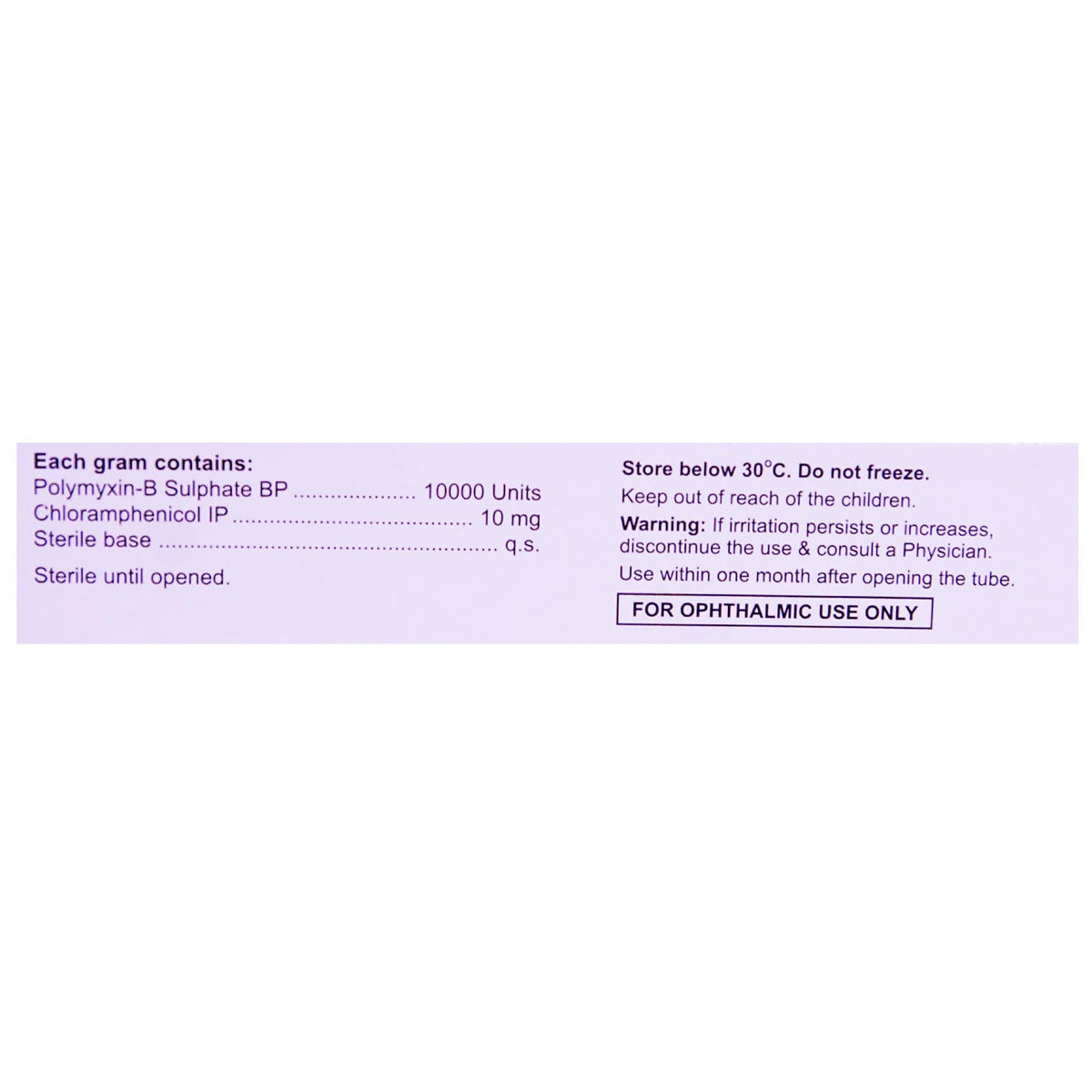 Ocupol Eye Ointment 5 gm | Uses, Side Effects, Price | Apollo Pharmacy