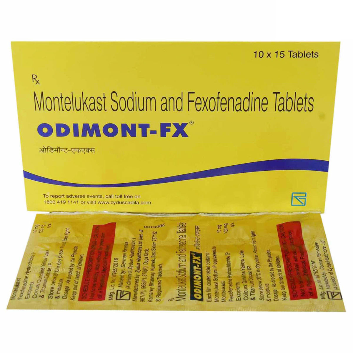 Odimont-FX Tablet 15's Price, Uses, Side Effects, Composition - Apollo ...