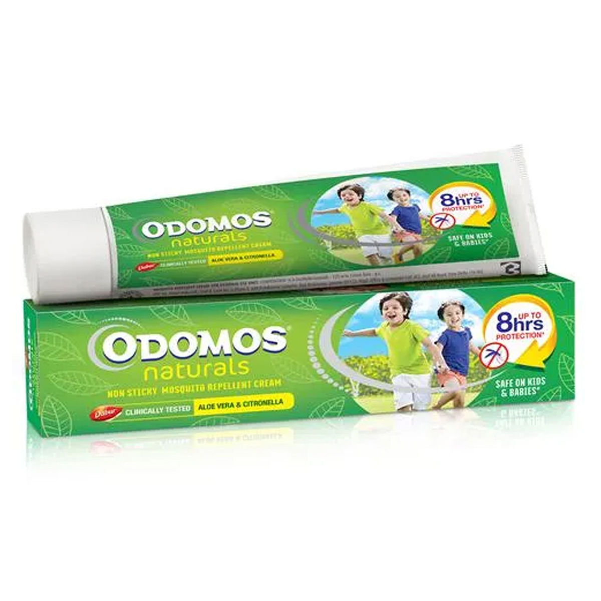 Buy Odomos Naturals Mosquito Repellent Cream, 50 gm | 19 Minutes ...