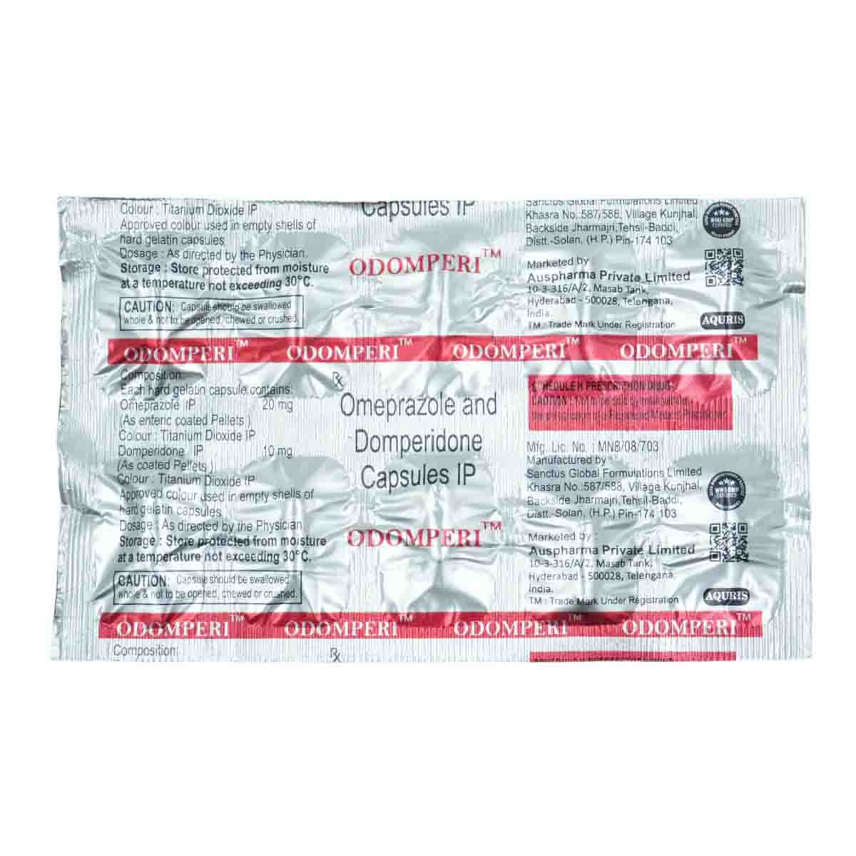 Odomperi Capsule | Uses, Side Effects, Price | Apollo Pharmacy