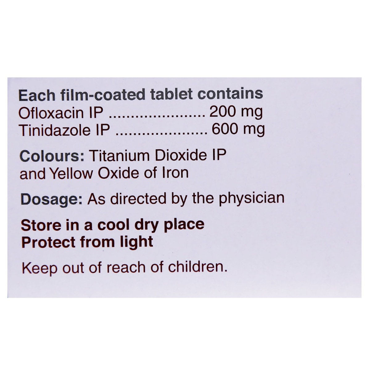 Oflox TZ Tablet | Uses, Side Effects, Price | Apollo Pharmacy