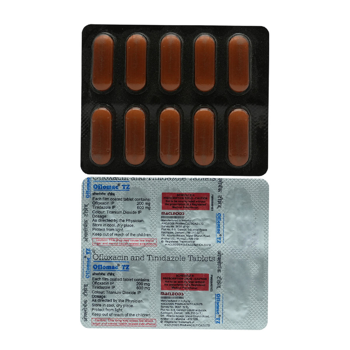 Oflomac Tz 200mg Tablet 10's Price, Uses, Side Effects, Composition - Apollo Pharmacy