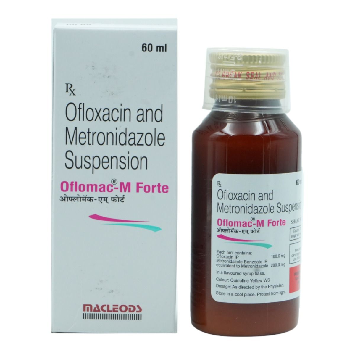 Oflomac-M Forte Suspension | Uses, Side Effects, Price | Apollo Pharmacy