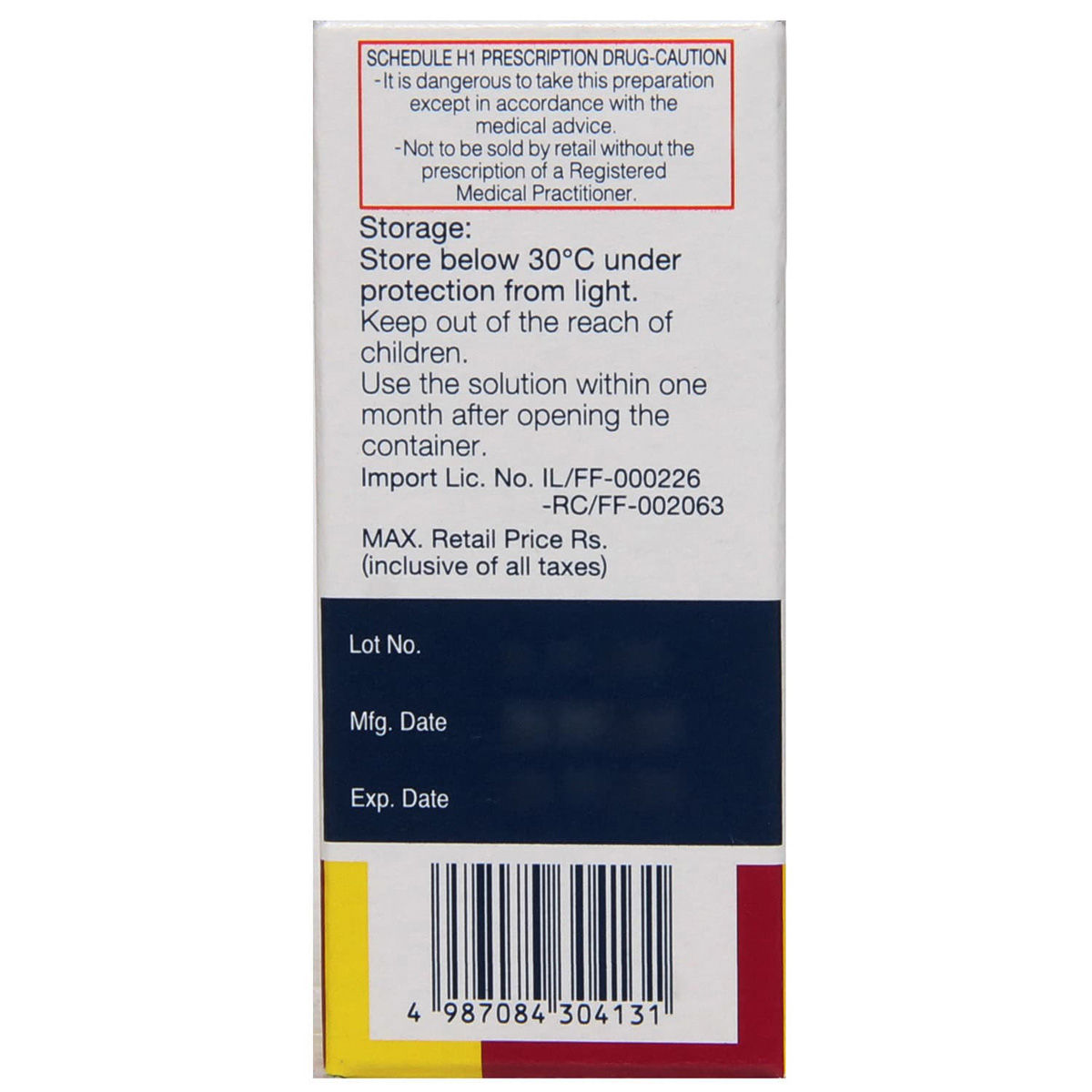 Oftaquix 1.5% Eye Drops 5 ml | Uses, Side Effects, Price | Apollo Pharmacy