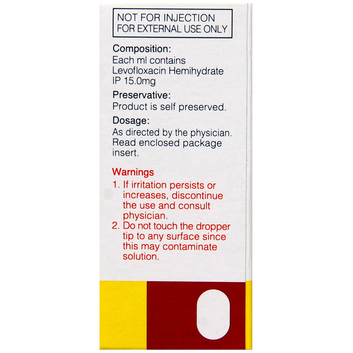 Oftaquix 1.5% Eye Drops 5 ml | Uses, Side Effects, Price | Apollo Pharmacy