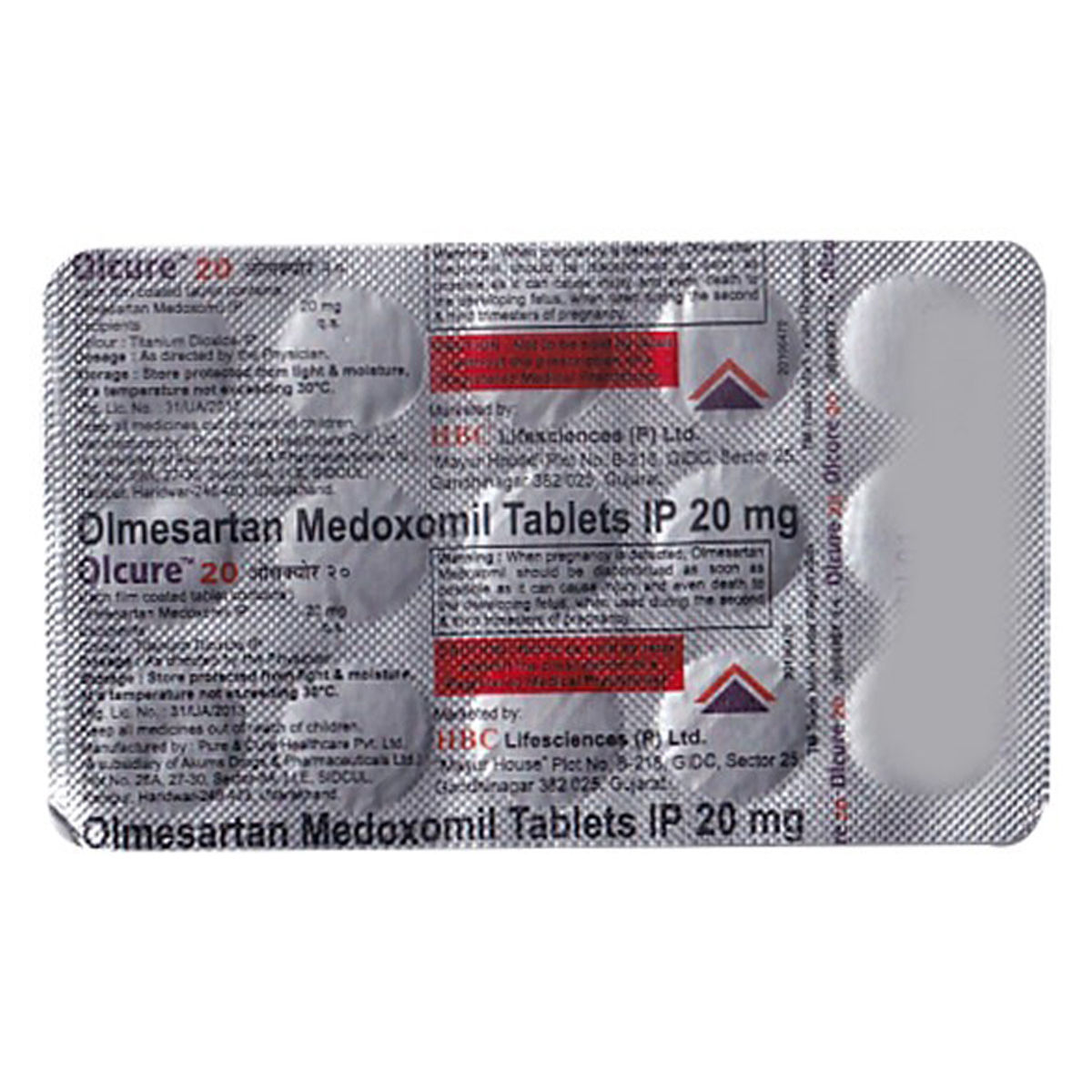 Olcure 20 Tablet | Uses, Side Effects, Price | Apollo Pharmacy