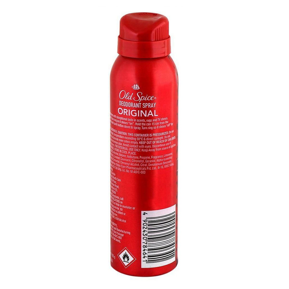 Old Spice Original Deodorant Body Spray, 150 ml Price, Uses, Side ...
