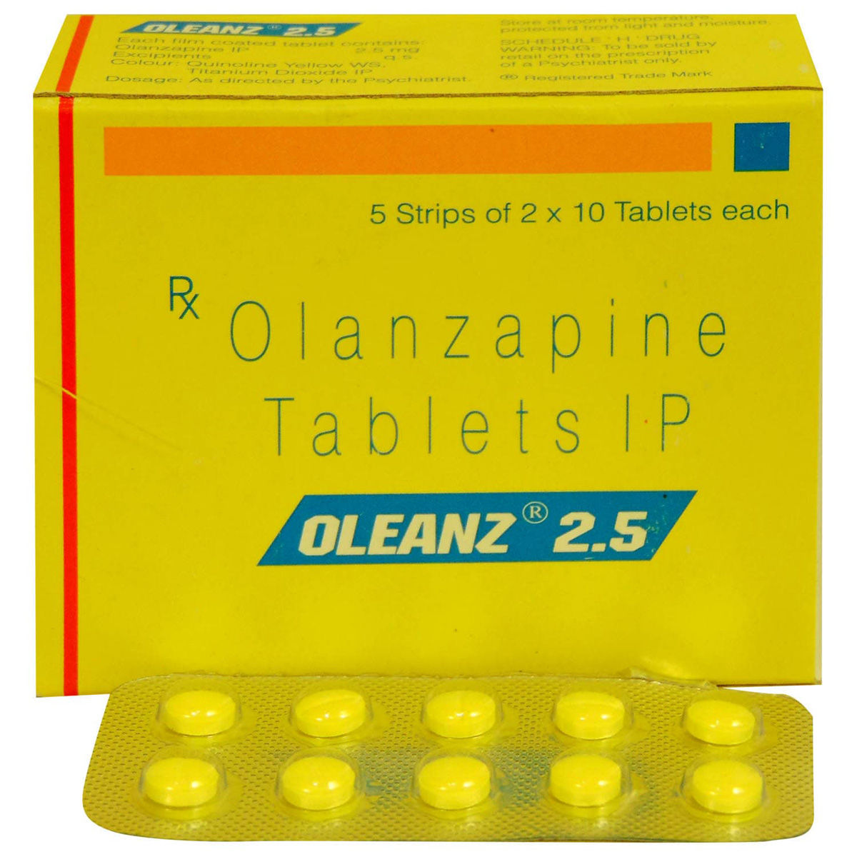 Oleanz 2.5 Tablet | Uses, Side Effects, Price | Apollo Pharmacy