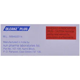 Oleanz Plus Tablet | Uses, Side Effects, Price | Apollo Pharmacy