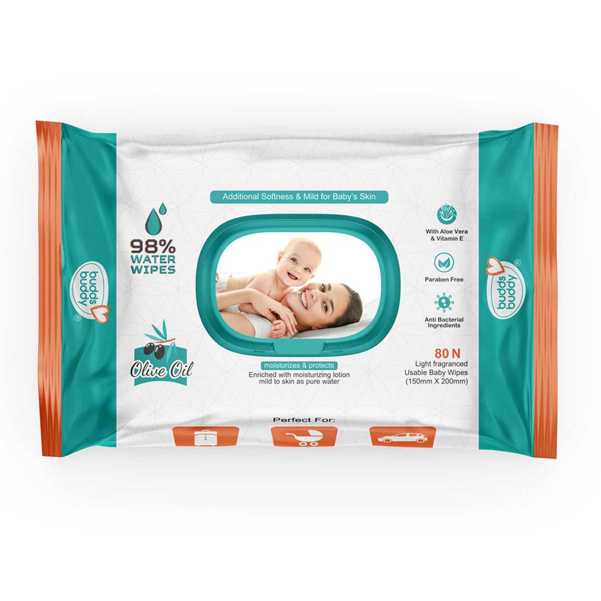 Olive Baby Wipes | Uses, Side Effects, Price | Apollo Pharmacy