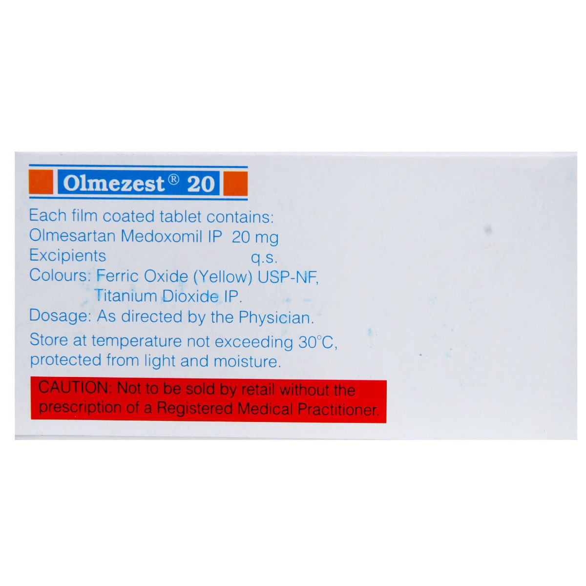 Olmezest 20 Tablet 10's Price, Uses, Side Effects, Composition - Apollo ...