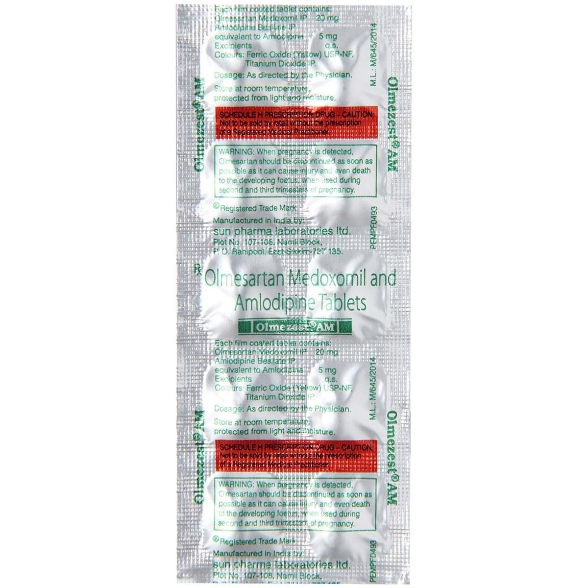 Olmezest AM Tablet 10's Price, Uses, Side Effects, Composition - Apollo ...