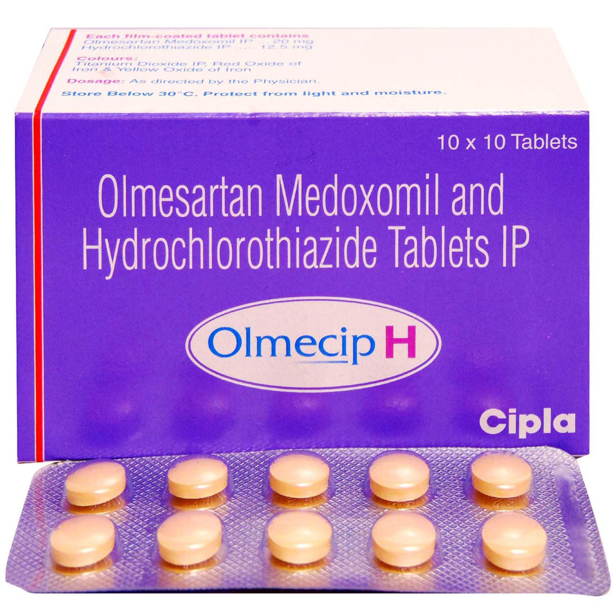 OLMECIP H 20MG TABLET | Uses, Side Effects, Price | Apollo Pharmacy