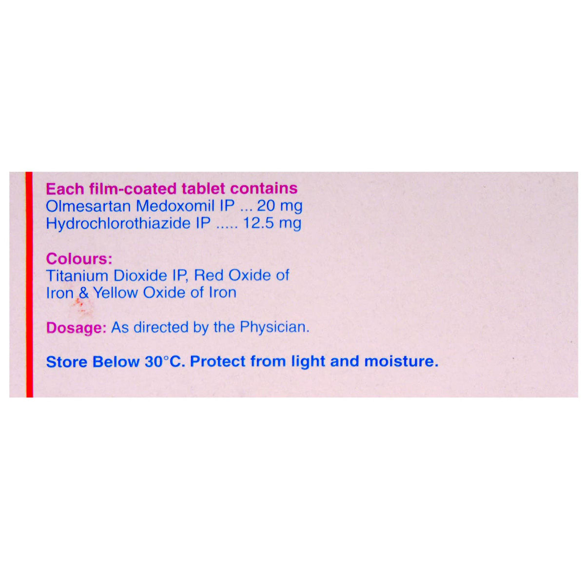 OLMECIP H 20MG TABLET Price, Uses, Side Effects, Composition - Apollo ...