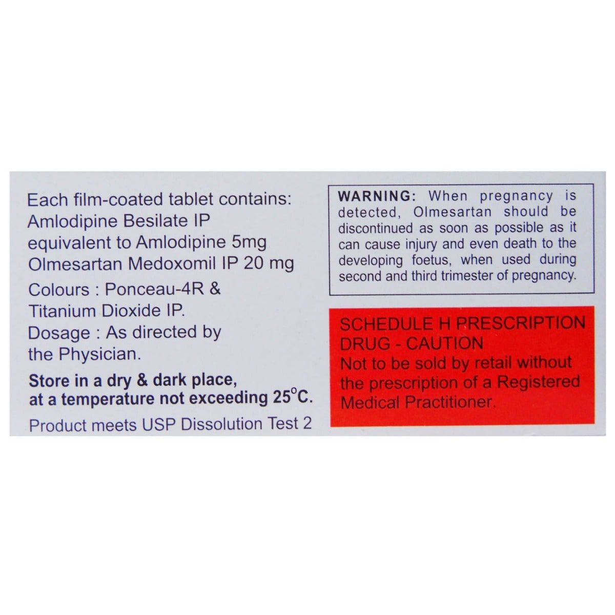 Olmat-20 AM Tablet 10's Price, Uses, Side Effects, Composition - Apollo ...