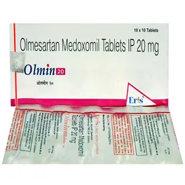 Olmin 20 Tablet | Uses, Side Effects, Price | Apollo Pharmacy