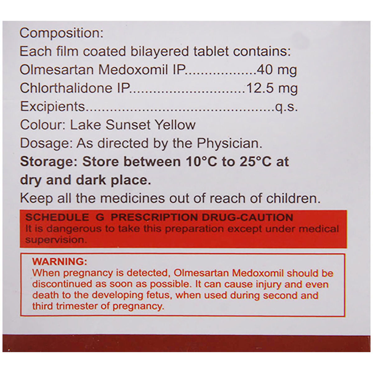 Olmin 40-CH Tablet 10's Price, Uses, Side Effects, Composition - Apollo ...