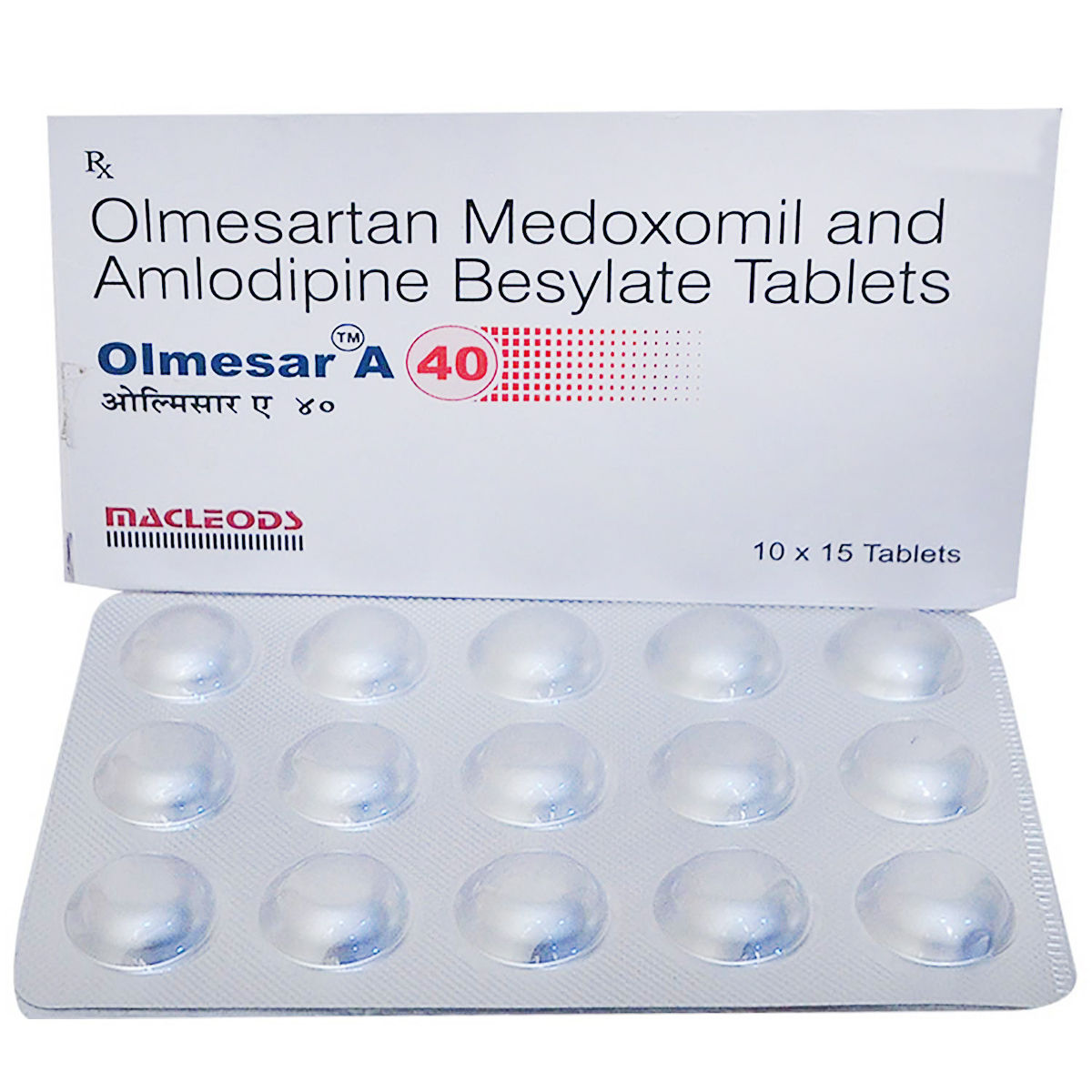 Olmesar A 40 Tablet 15's Price, Uses, Side Effects, Composition ...