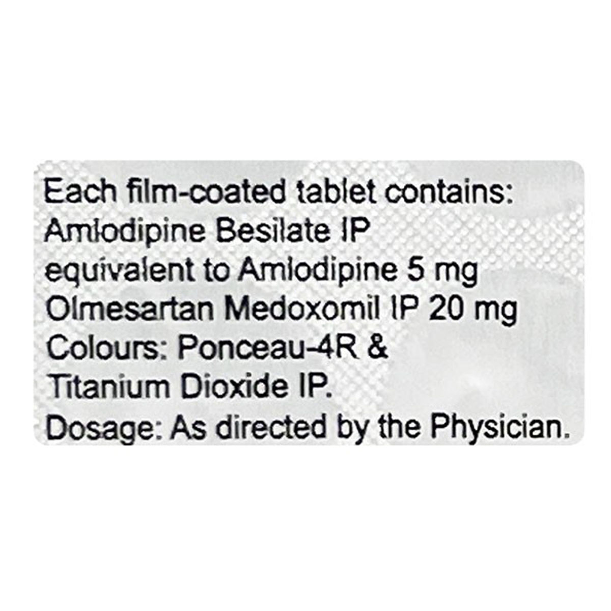Olmat-20 AM Tablet 15's Price, Uses, Side Effects, Composition - Apollo ...