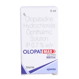 Olopat Max Eye Drops 5 ml | Uses, Side Effects, Price | Apollo Pharmacy