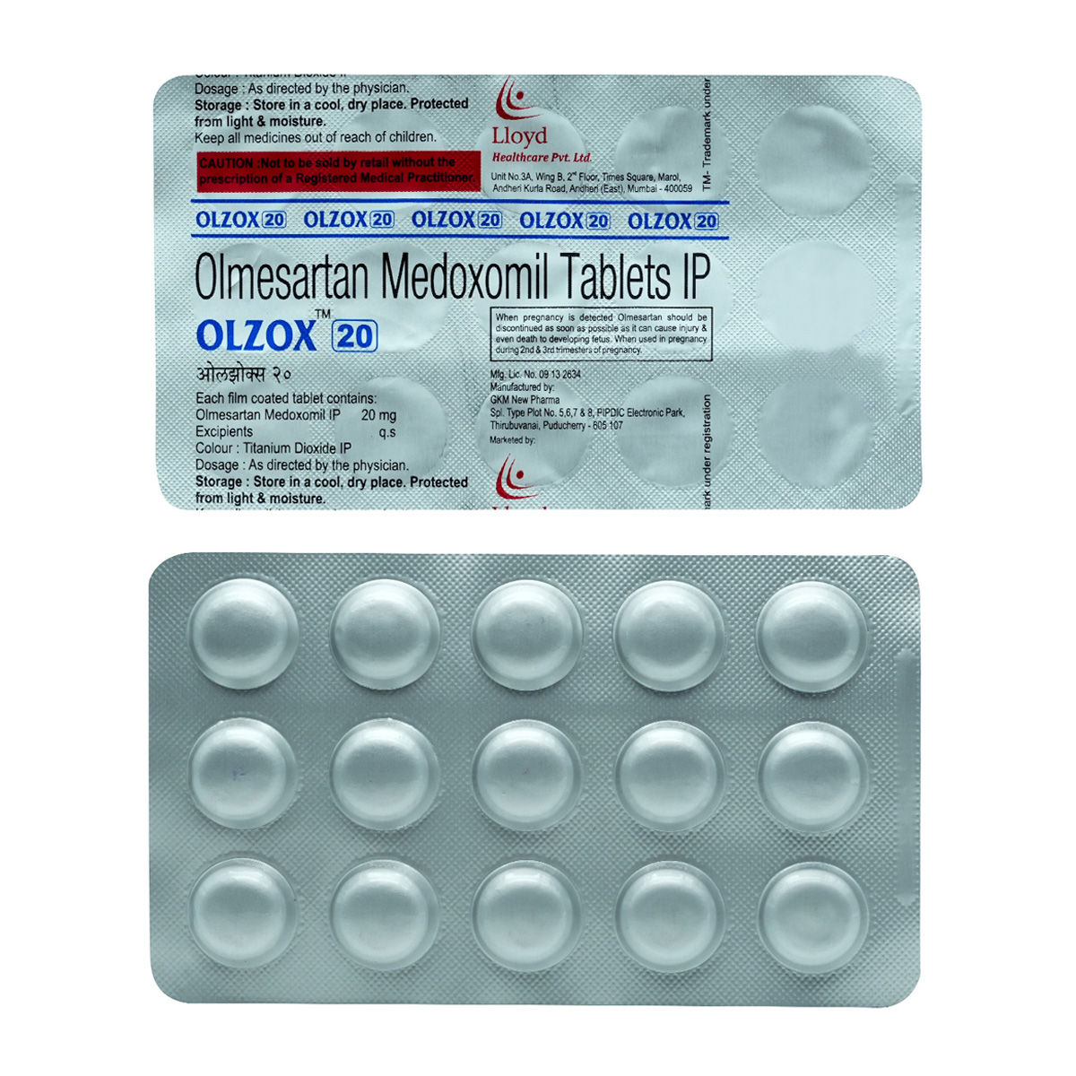 Olzox 20 Tablet 15's Price, Uses, Side Effects, Composition - Apollo ...