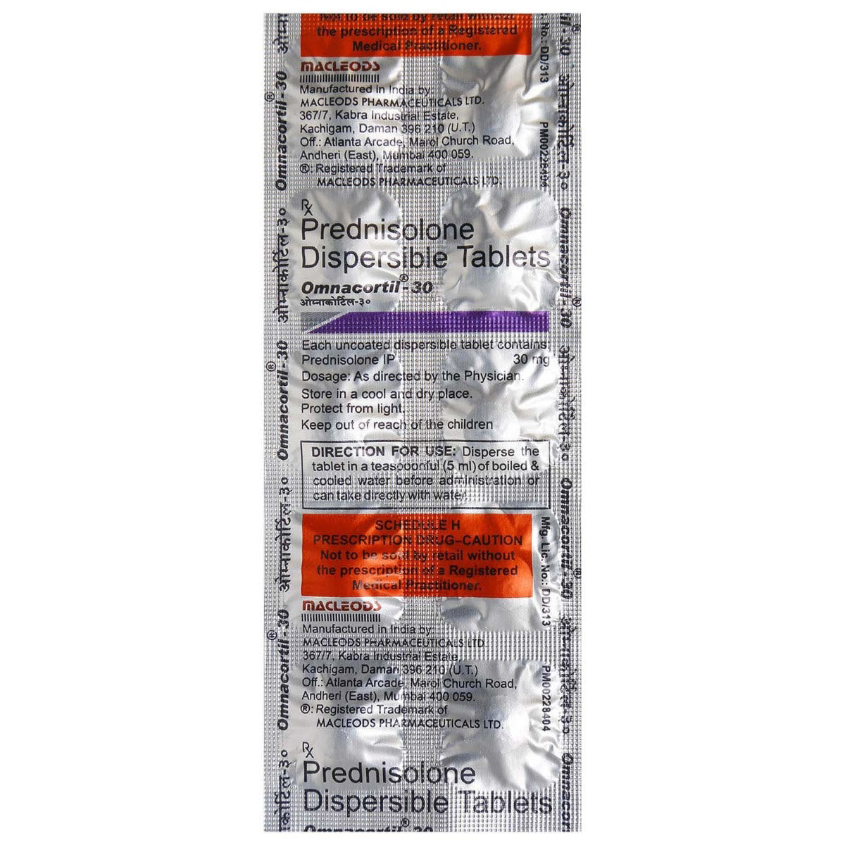 Omnacortil 30 Tablet 10's Price, Uses, Side Effects, Composition ...