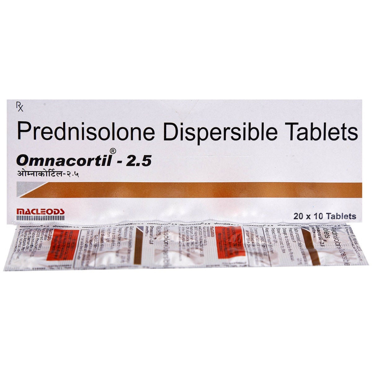 Omnacortil 2.5 Tablet | Uses, Side Effects, Price | Apollo Pharmacy