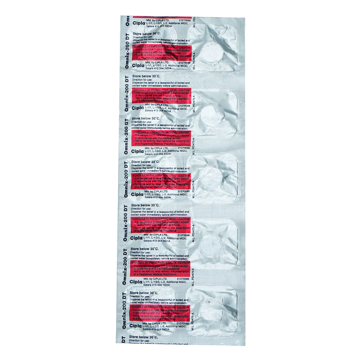 Omnix-200 DT Tablet | Uses, Side Effects, Price | Apollo Pharmacy