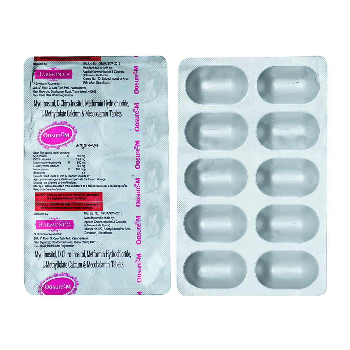 Oosure M Tablet | Uses, Side Effects, Price | Apollo Pharmacy