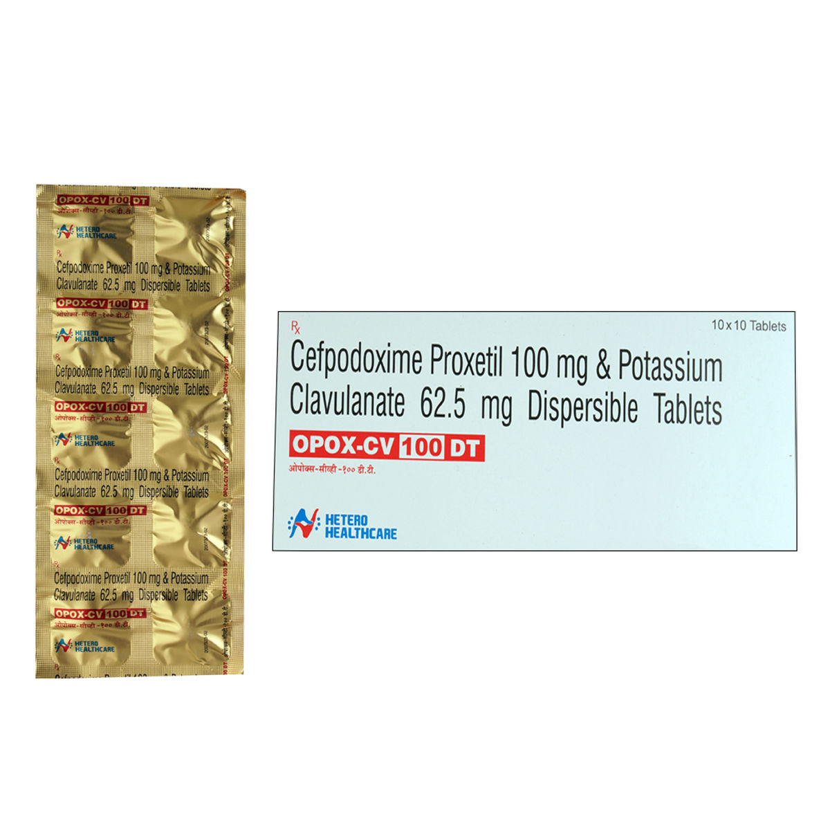 Opox CV 100 DT Tablet | Uses, Side Effects, Price | Apollo Pharmacy