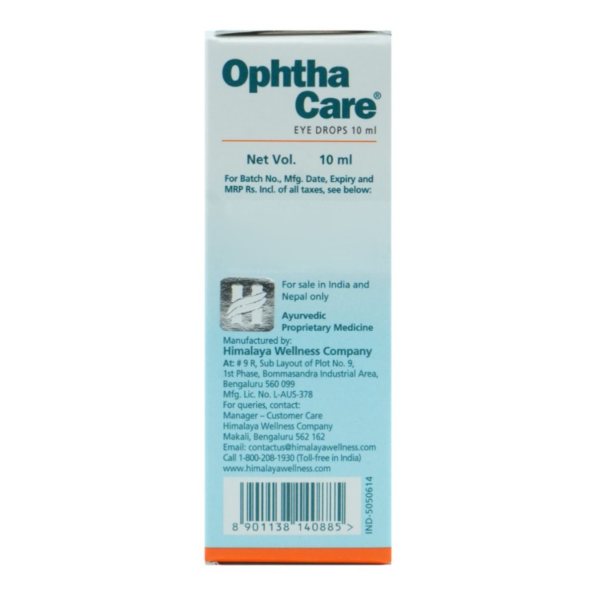 Himalaya Ophthacare Eye Drops, 10 ml Price, Uses, Side Effects ...