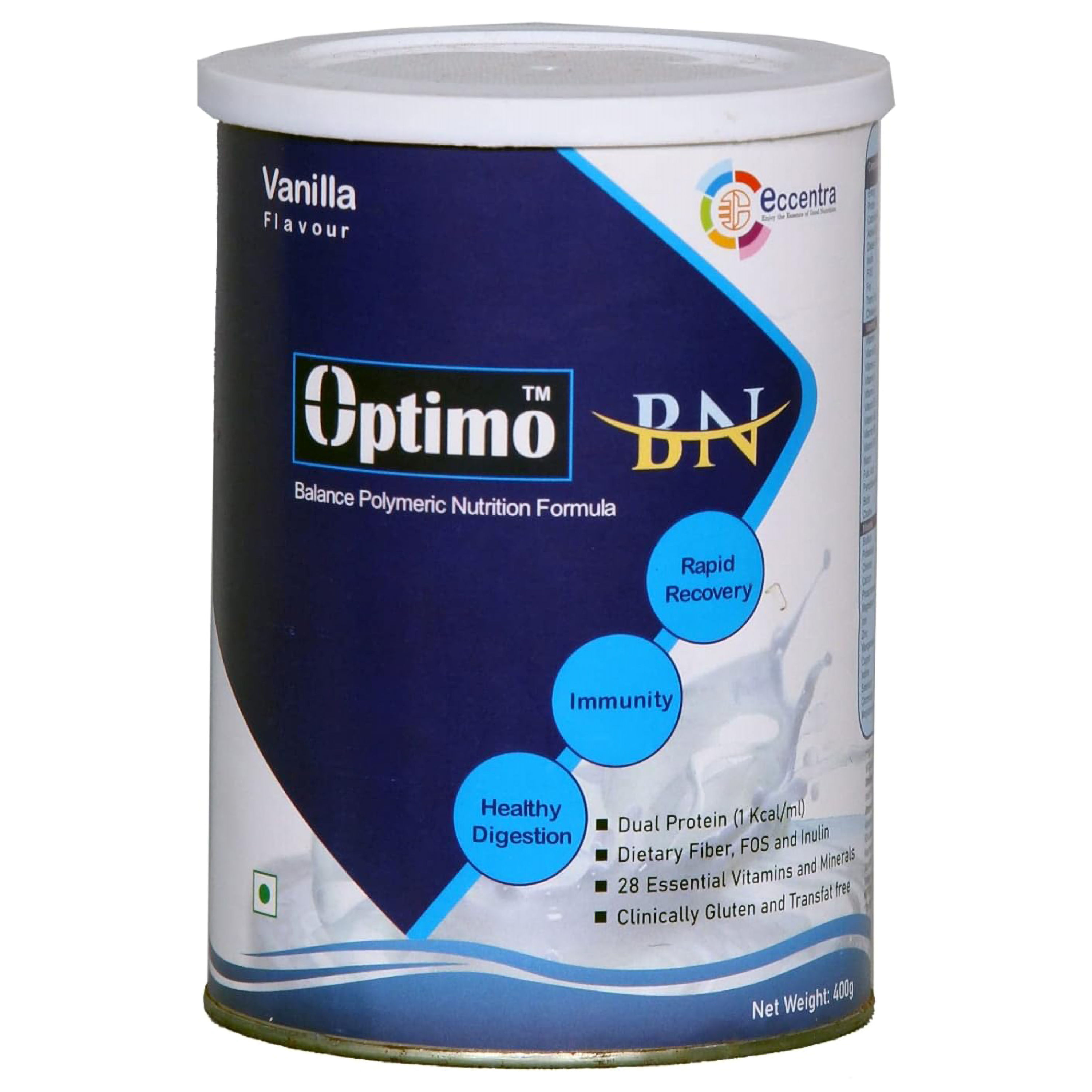 Optimo BN Vanilla Flavour Protein Powder | Uses, Side Effects, Price ...
