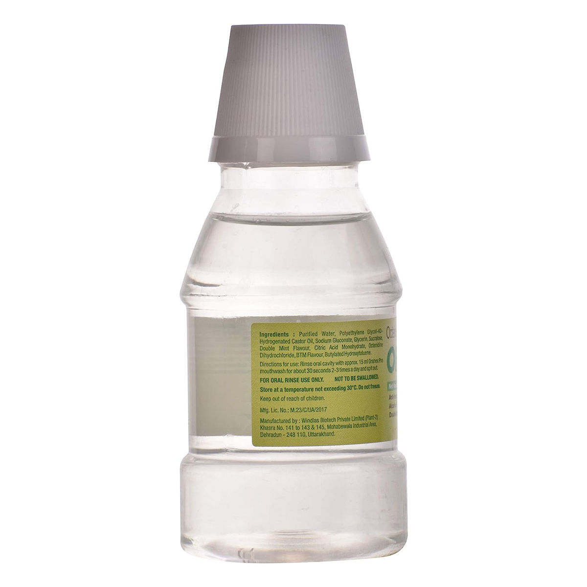 Orahex Pro Double Mint Mouth Wash | Uses, Side Effects, Price | Apollo ...