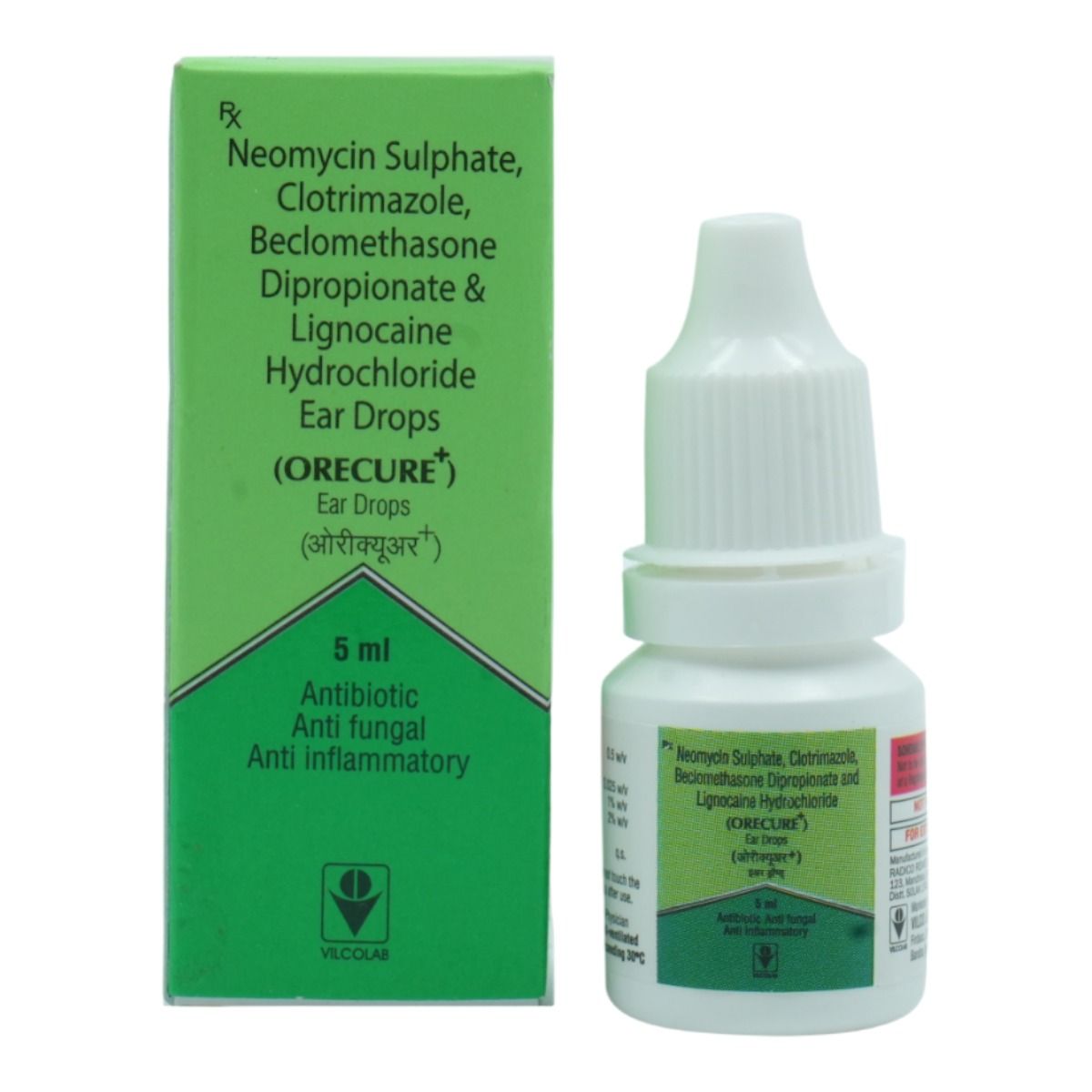 Orecure+ Ear Drop 5 ml Price, Uses, Side Effects, Composition - Apollo ...