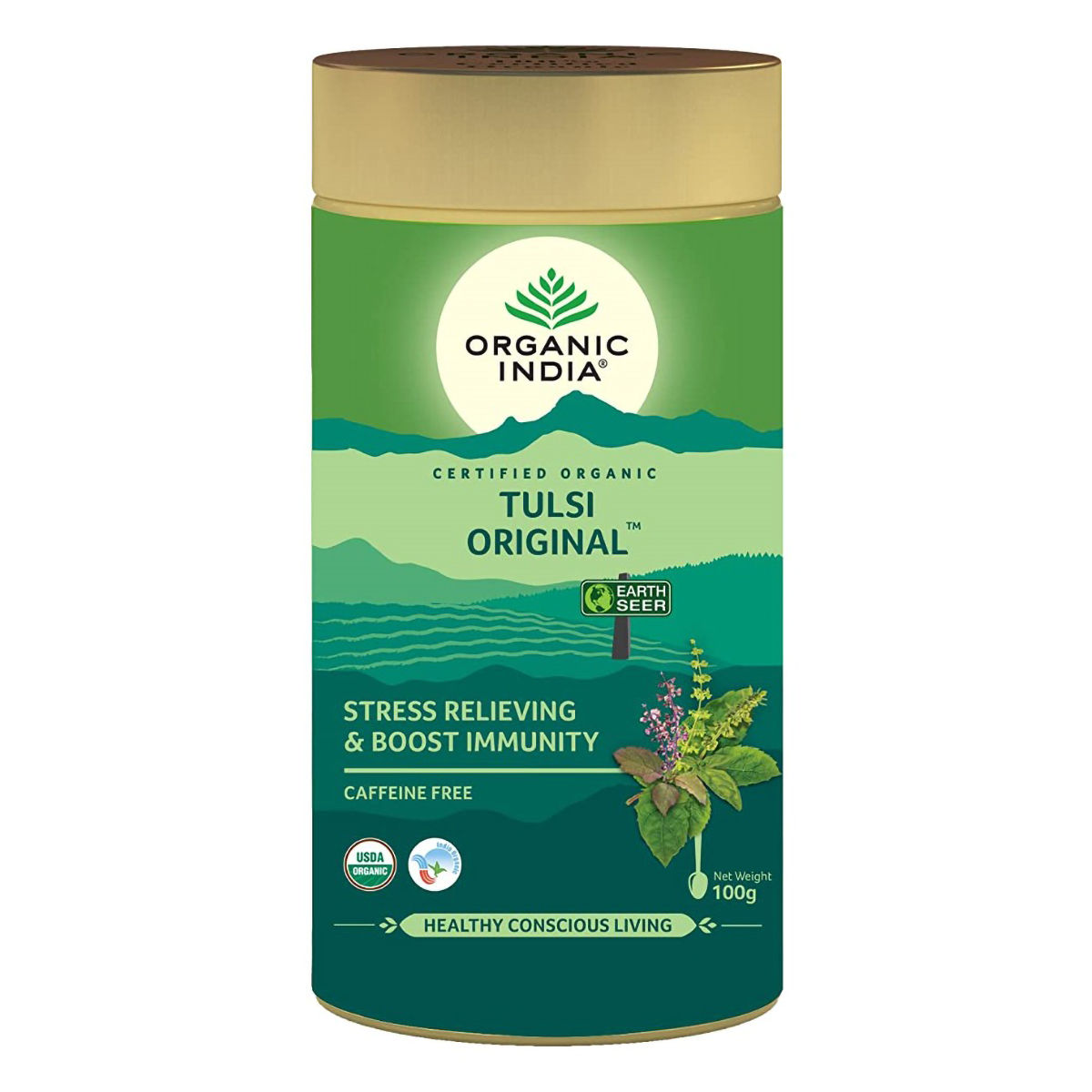Organic India Tulsi Original Powder, 100 gm Price, Uses, Side Effects ...