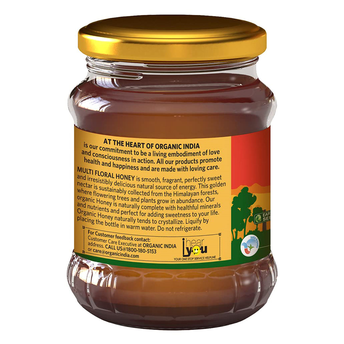Organic India Honey Multi Floral, 250 gm Price, Uses, Side Effects ...