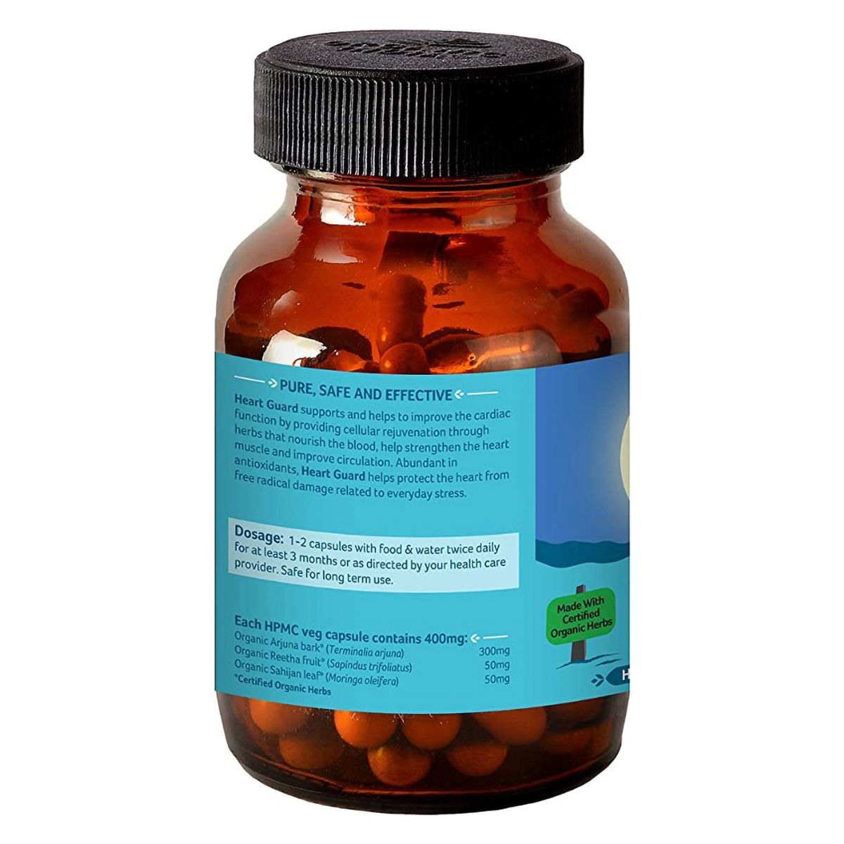 Organic India Heart Guard, 60 Veg Capsules Price, Uses, Side Effects ...